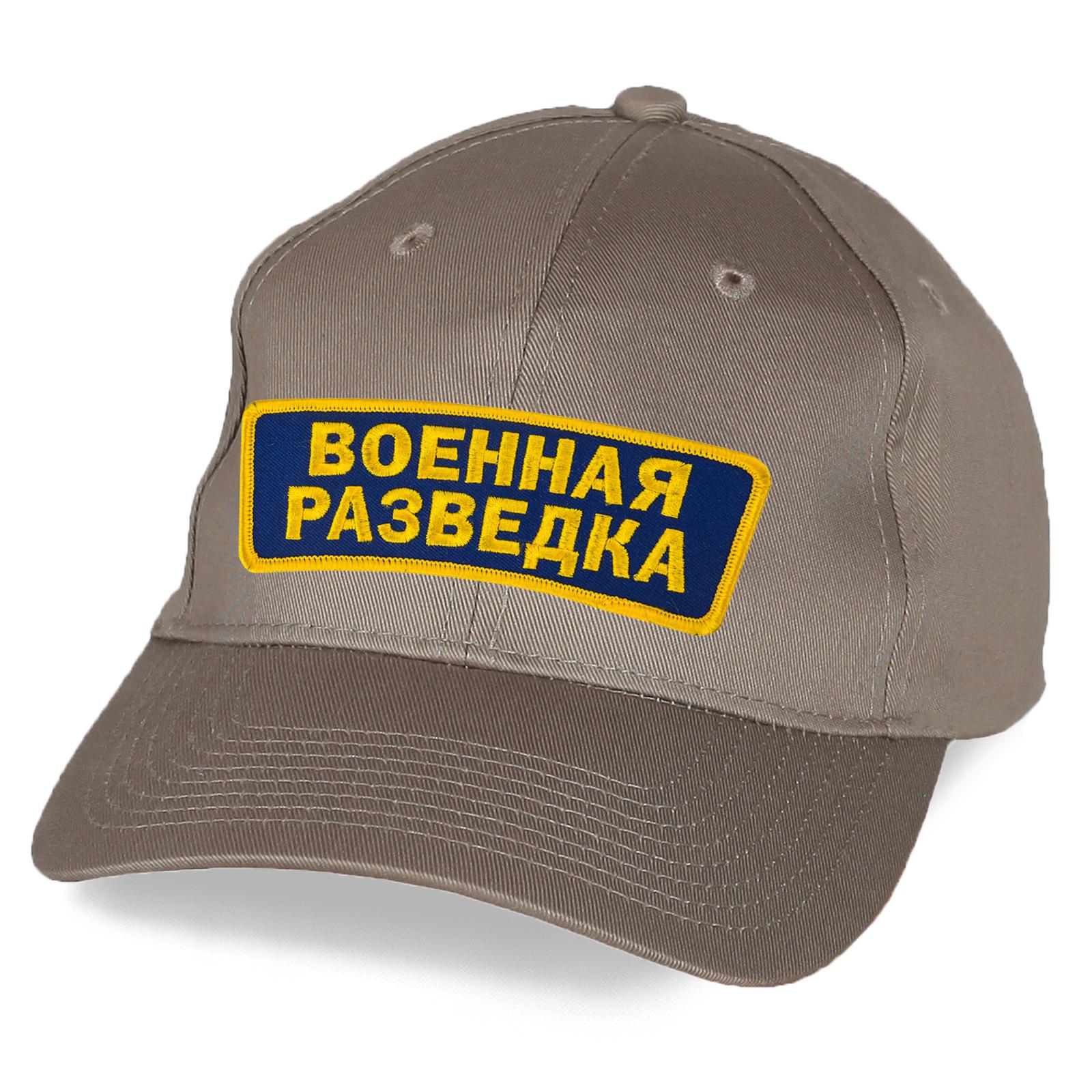 Военная Кепка с вышивкой Военная разведка (Бежевая)